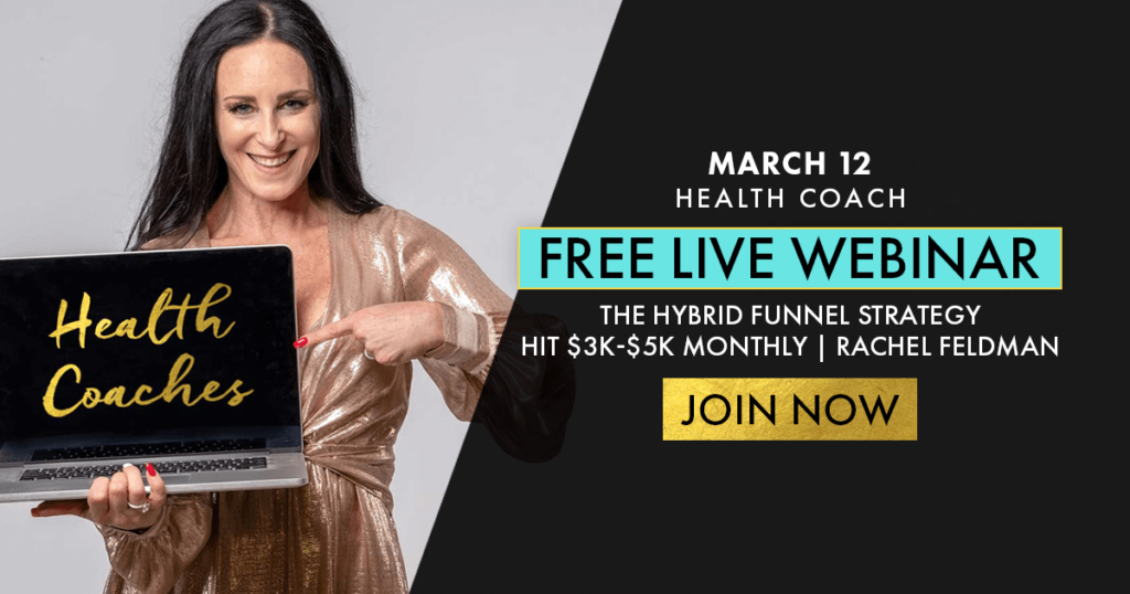 The Hybrid Funnel Strategy for Health Coaches | Rachel Feldman